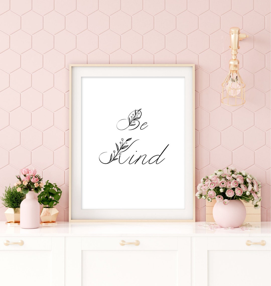 Be Kind Printable Wall Art Be Kind Sign Be Kind Print - Etsy