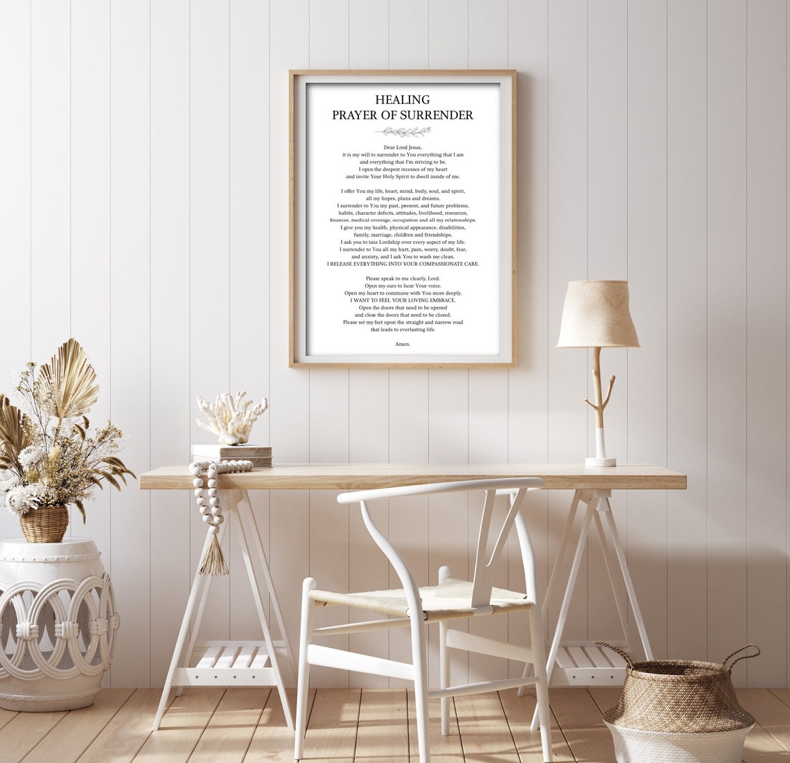 Prayer of Surrender Printable Surrender Prayer Healing - Etsy