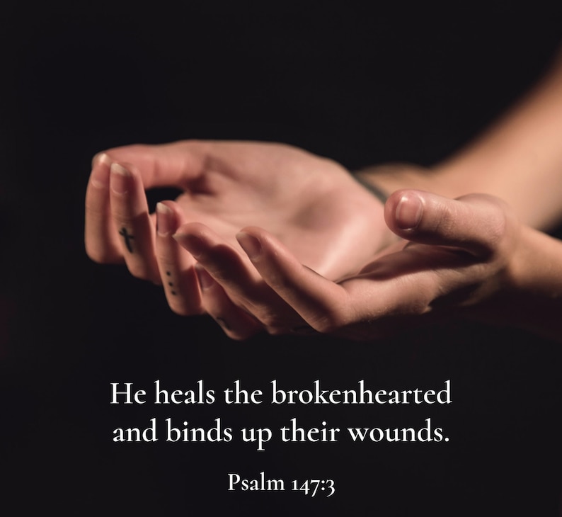 HEALING Scripture Cards Printable, Healing Bible Verse Cards, Healing ...