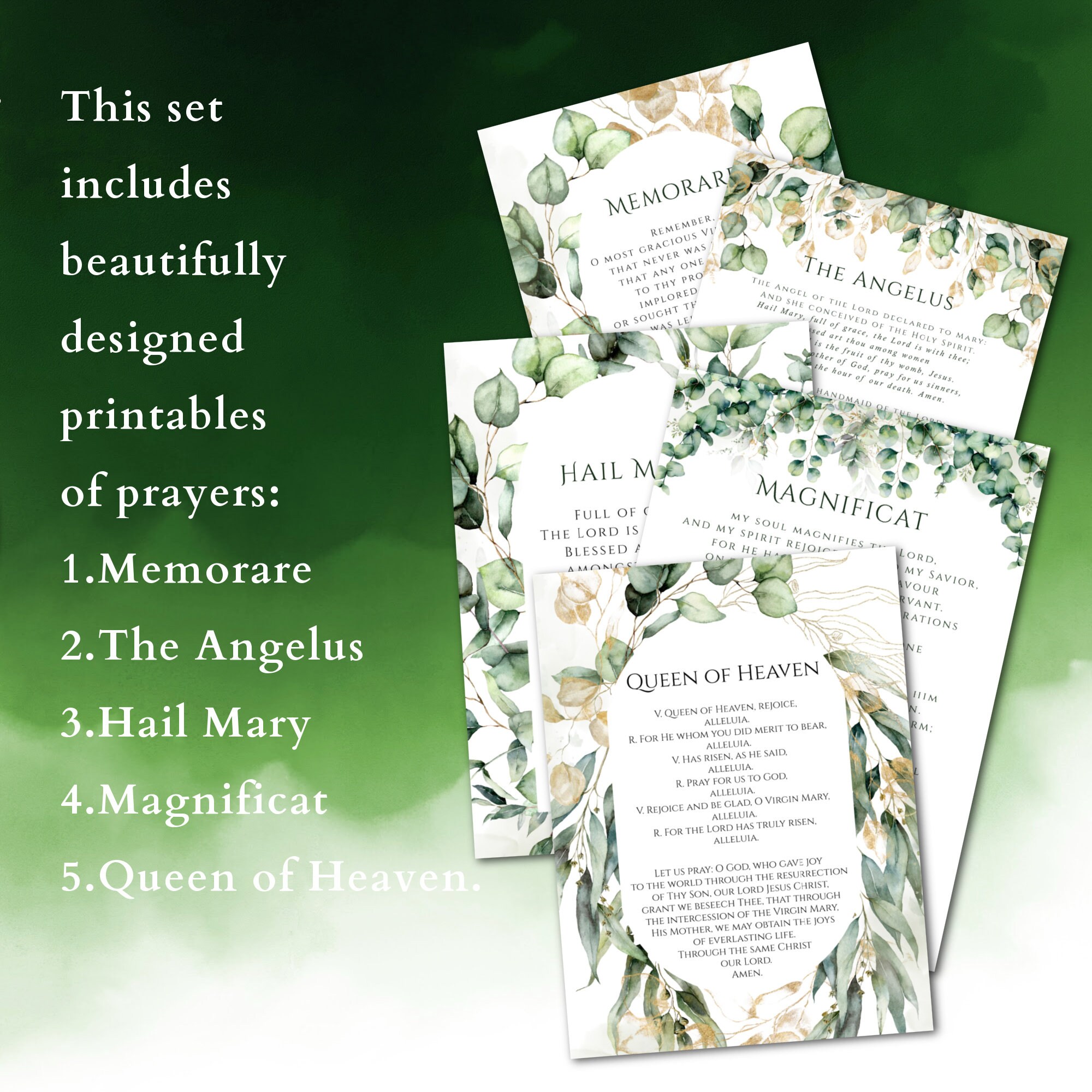 Marian Prayer, Marian Devotion Prayer, Queen of Heaven Prayer, Catholic ...