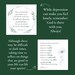 Overcoming Anxiety Scripture Cards Printable, Overcoming Anxiety Bible ...