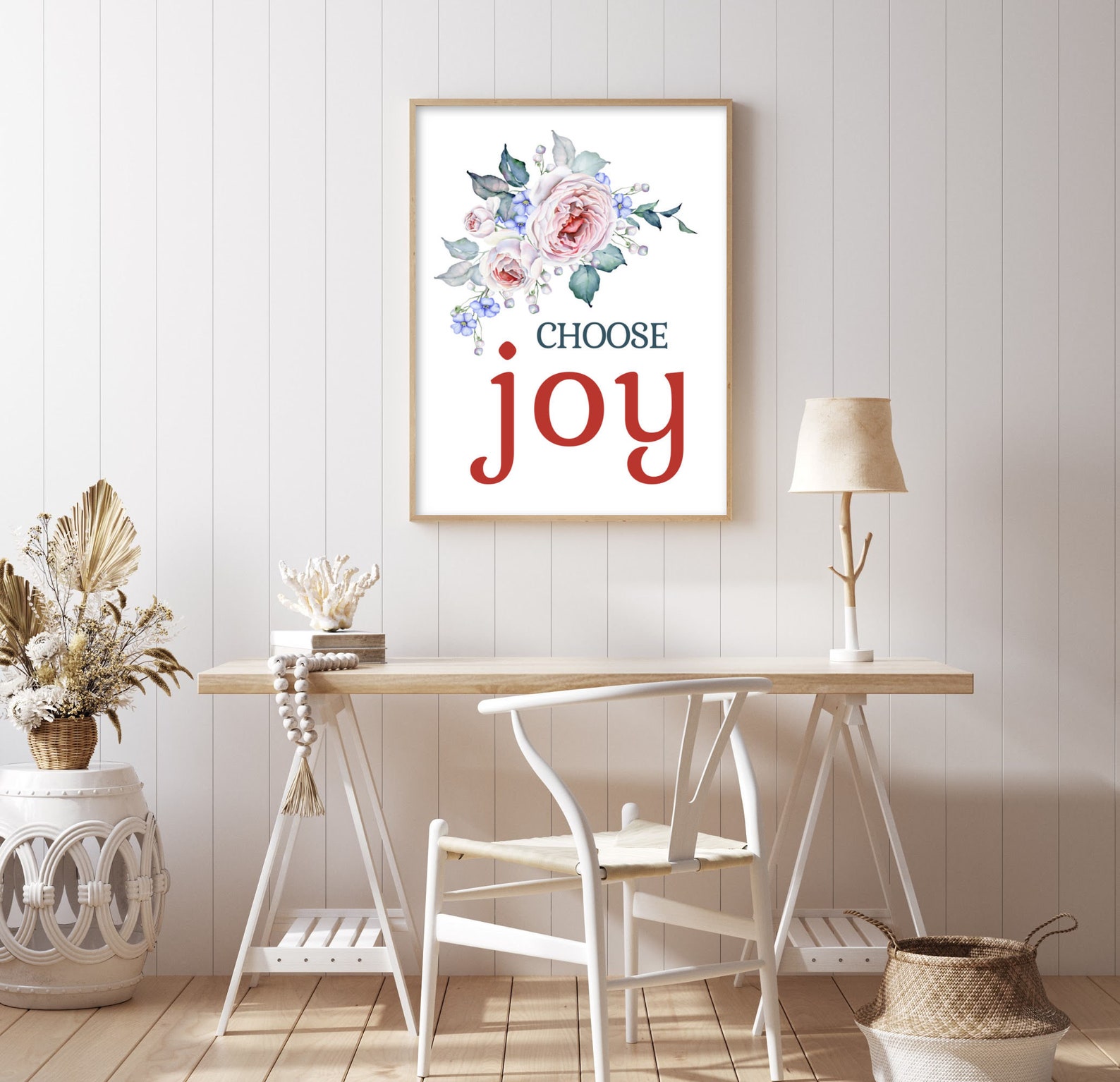 Choose Joy Printable, Joy Wall Art, Choose Joy Sign, Farmhouse Wall Art ...