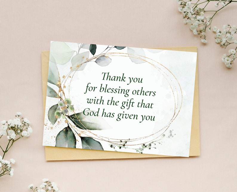 Thanksgiving Card Printable, Christian Greeting Card Printable ...