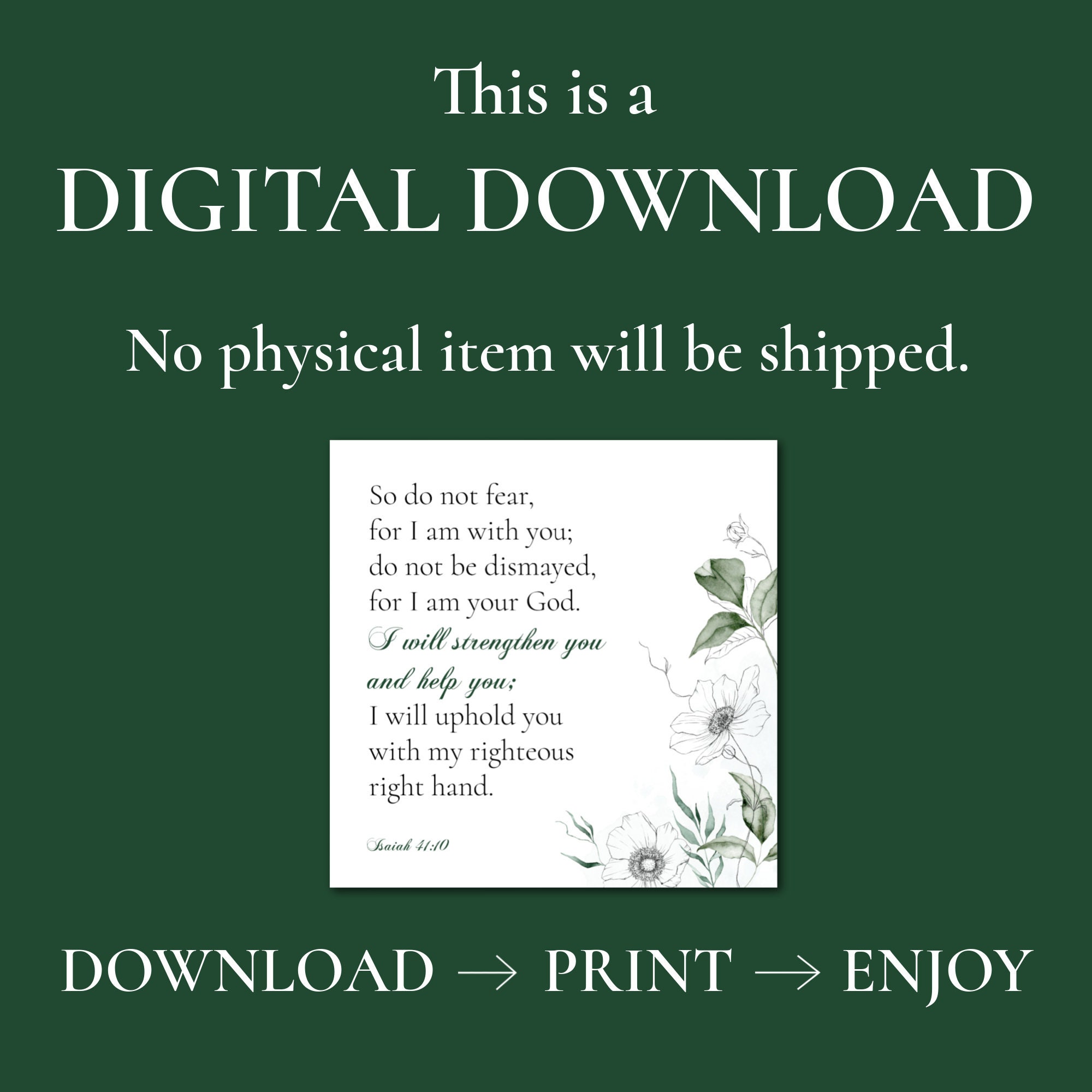 Overcoming Anxiety Scripture Cards Printable, Overcoming Anxiety Bible ...