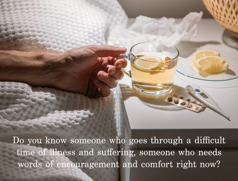 Personalized God's Healing Letter Printable, Personalized Scripture ...