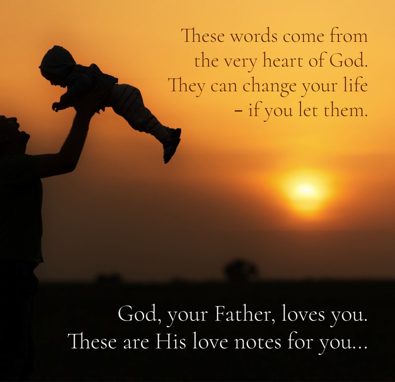 God's LOVE Notes Scripture Cards Printable, God's Love Letter, Gods ...