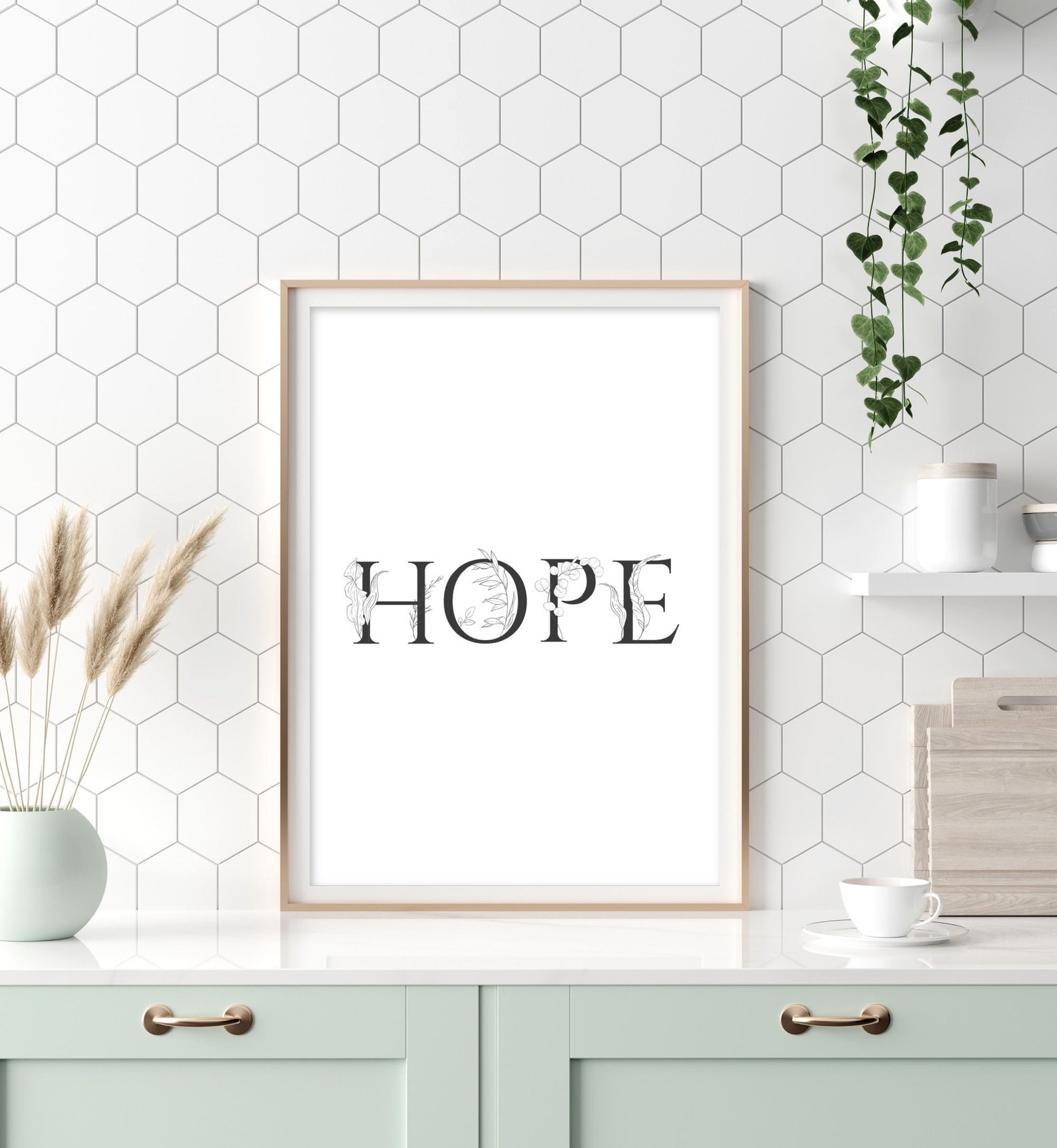 Hope Wall Art Print, Hope Printable Wall Art, Hope Wall Decor, Hope ...