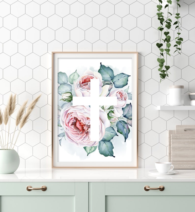 Lent Printable, Easter Printable, Lent Wall Art, Catholic Spring Print ...