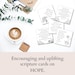 HOPE Scripture Cards Printable, HOPE Bible Verse Cards, Encouraging ...