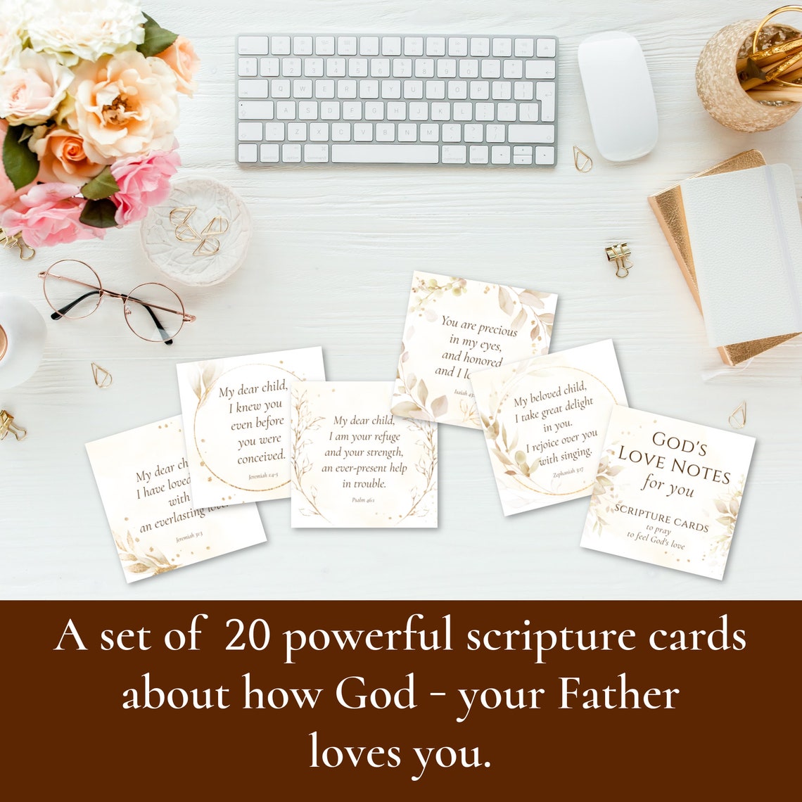 God's LOVE Notes Scripture Cards Printable, God's Love Letter, Gods ...