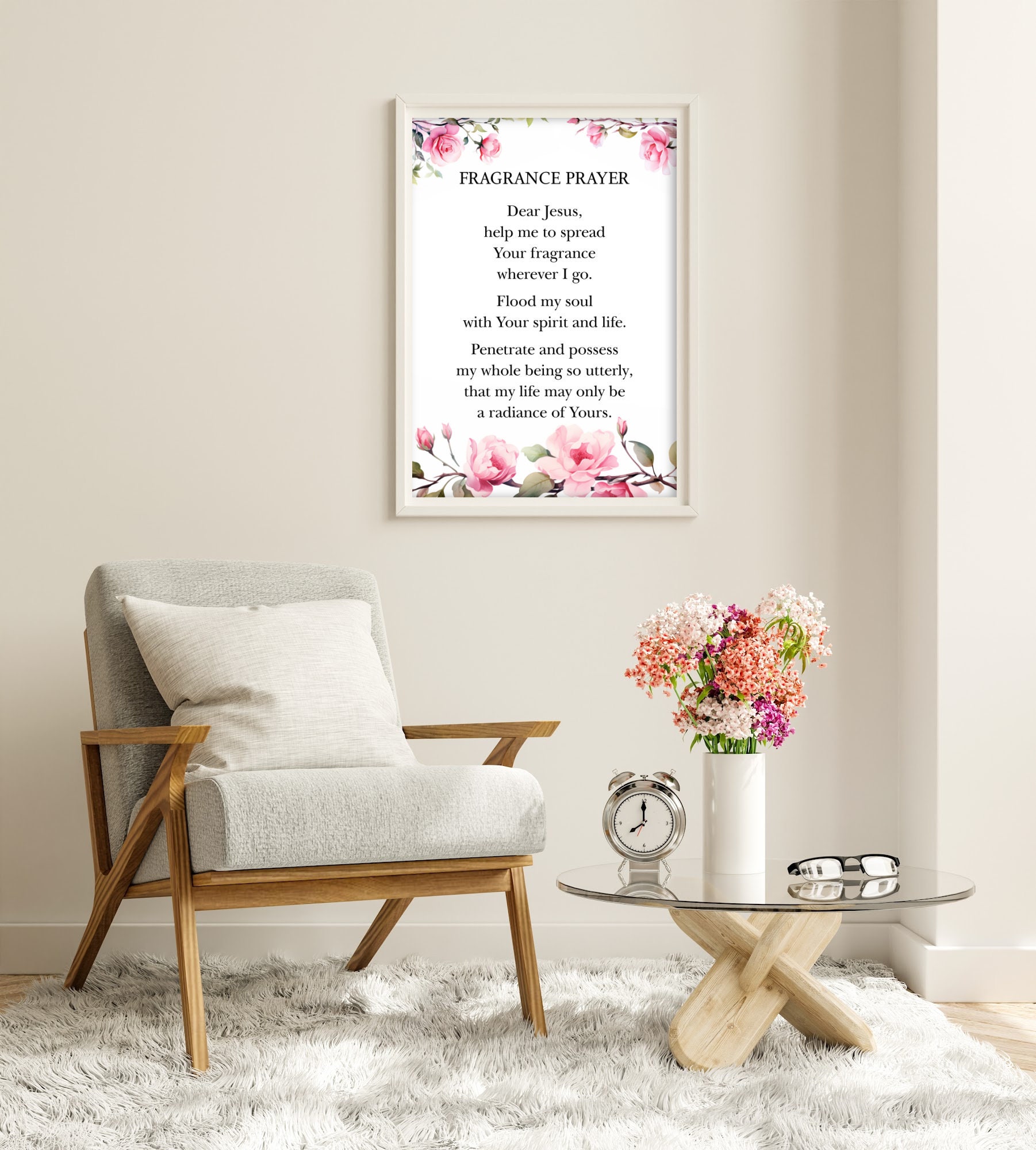 Fragrance Prayer Printable, Prayer Radiating Christ, Radiating Christ ...