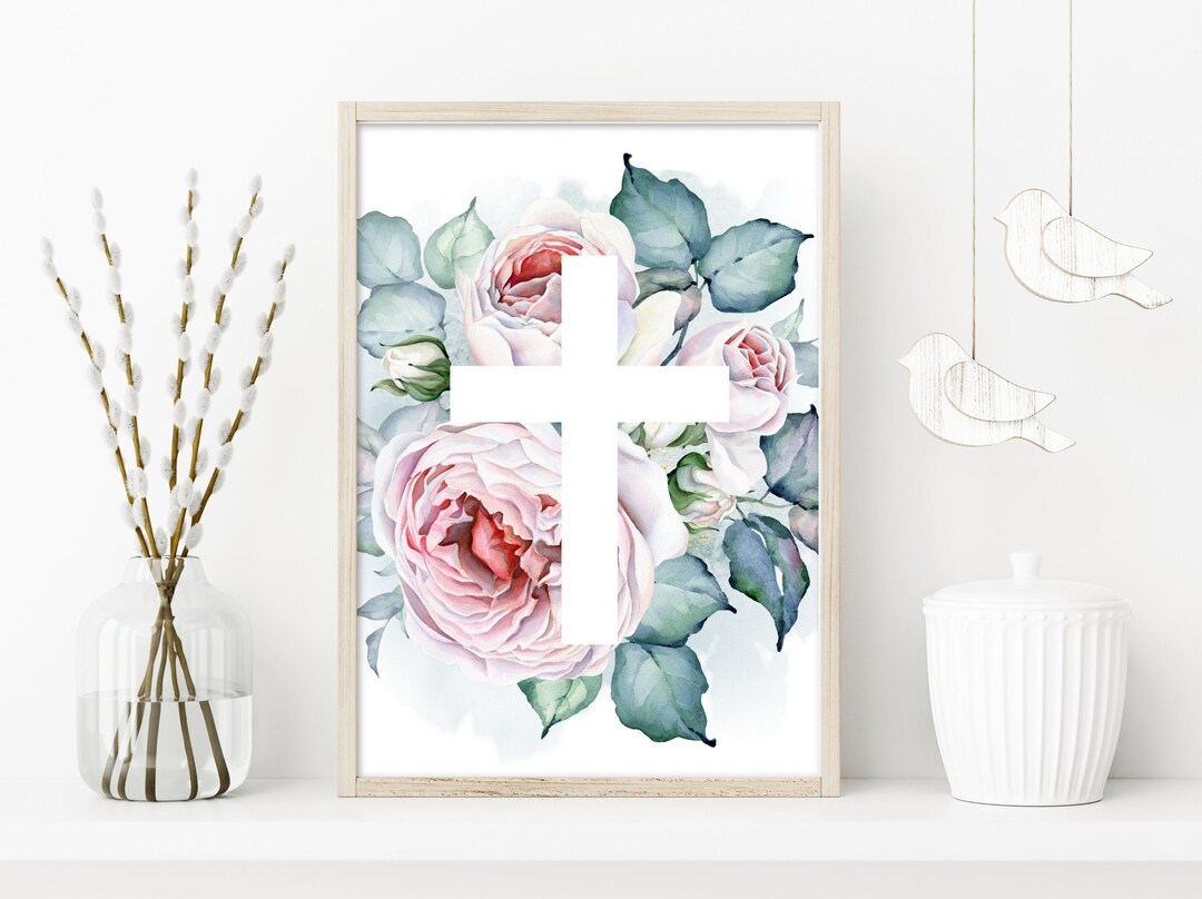 Lent Printable, Easter Printable, Lent Wall Art, Catholic Spring Print ...