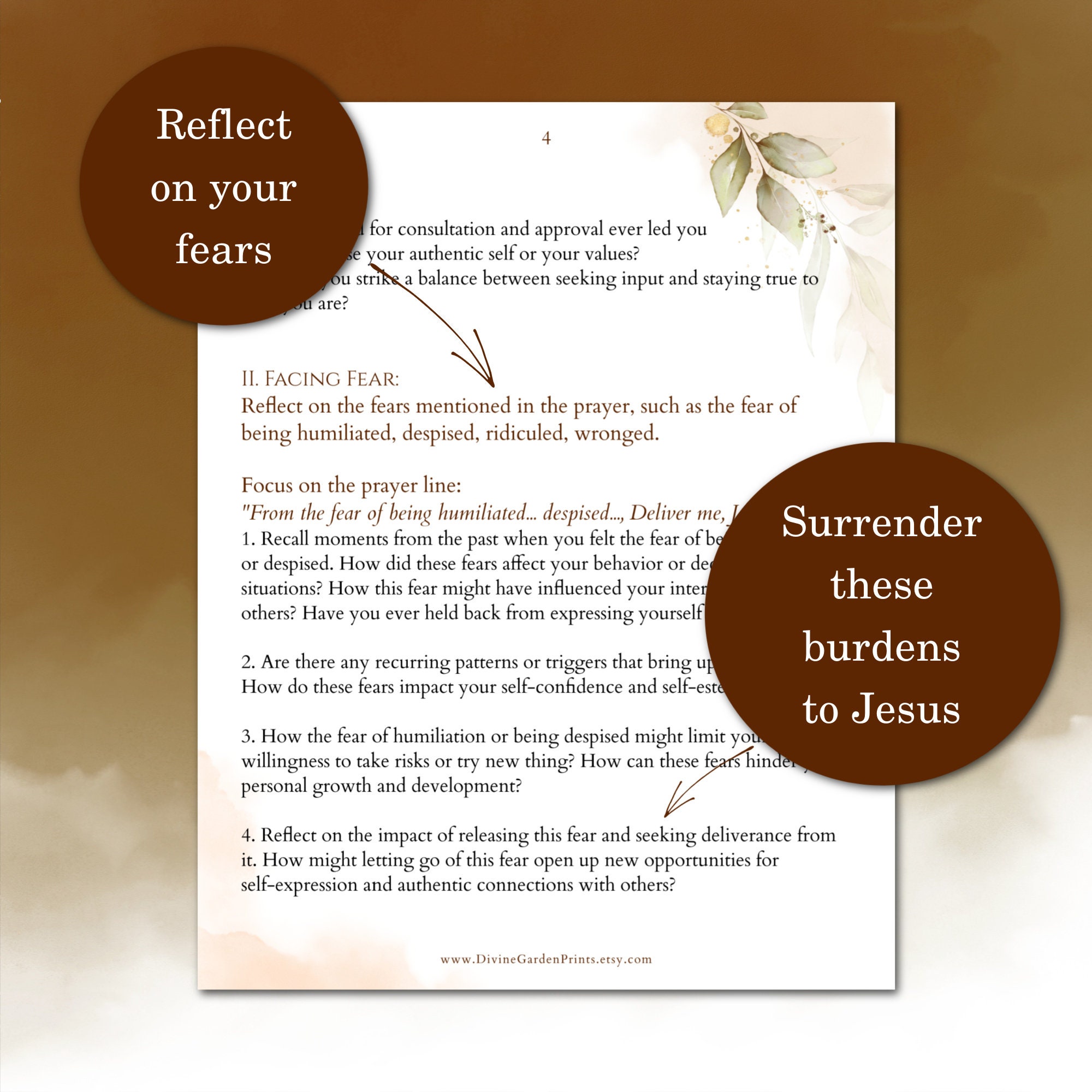 Litany of Humility Prayer Guided Journaling Ebook, Humility Prayer ...