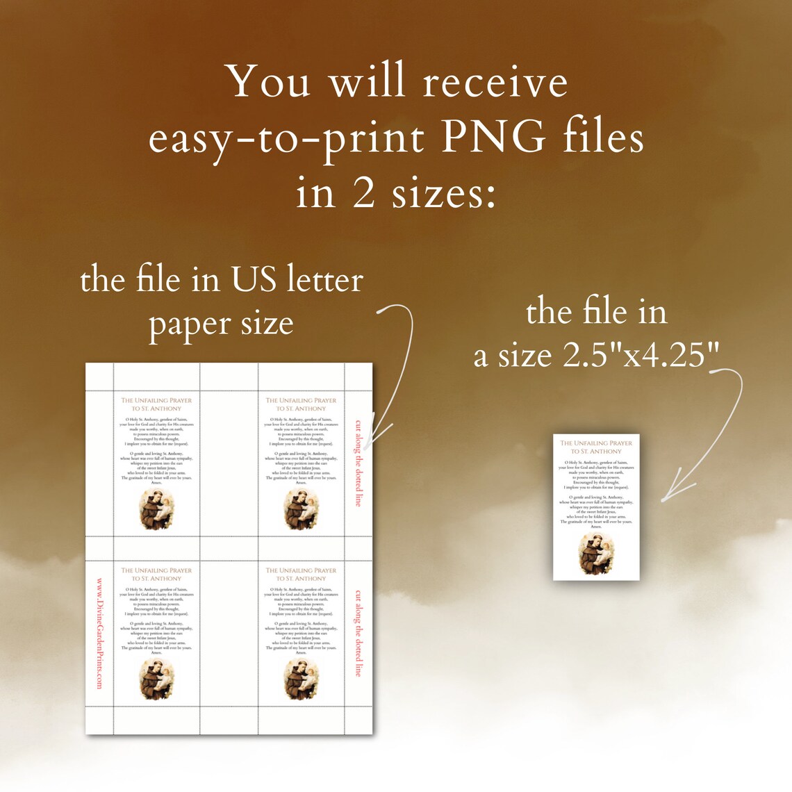 Unfailing Prayer to St. Anthony Printable, St. Anthony of Padua Prayer ...