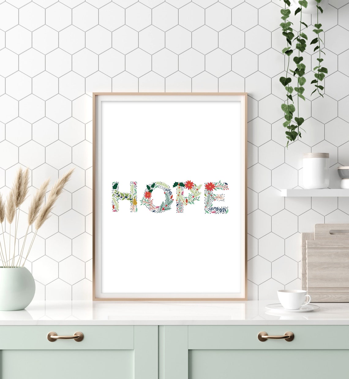Hope Printable Wall Art, Hope Scripture Wall Art, Hope Wall Decor, Hope ...