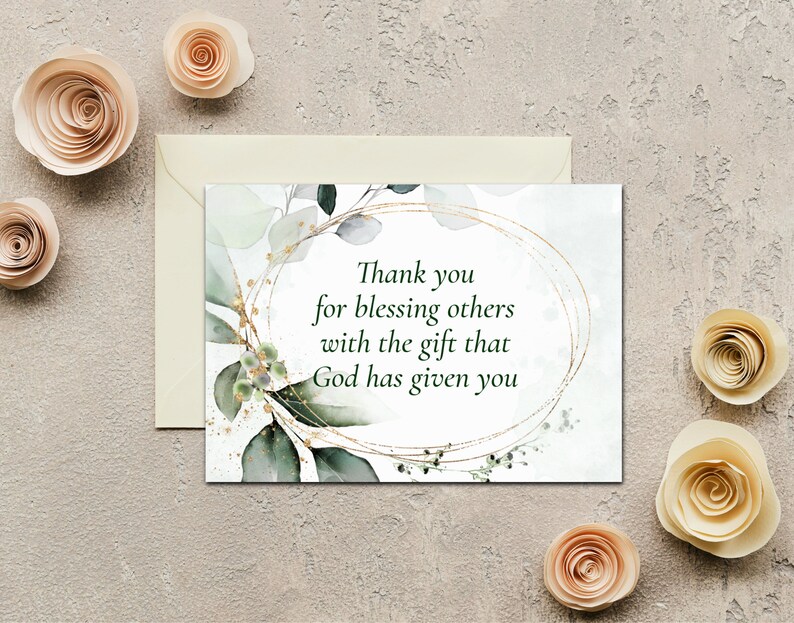 Thanksgiving Card Printable, Christian Greeting Card Printable ...