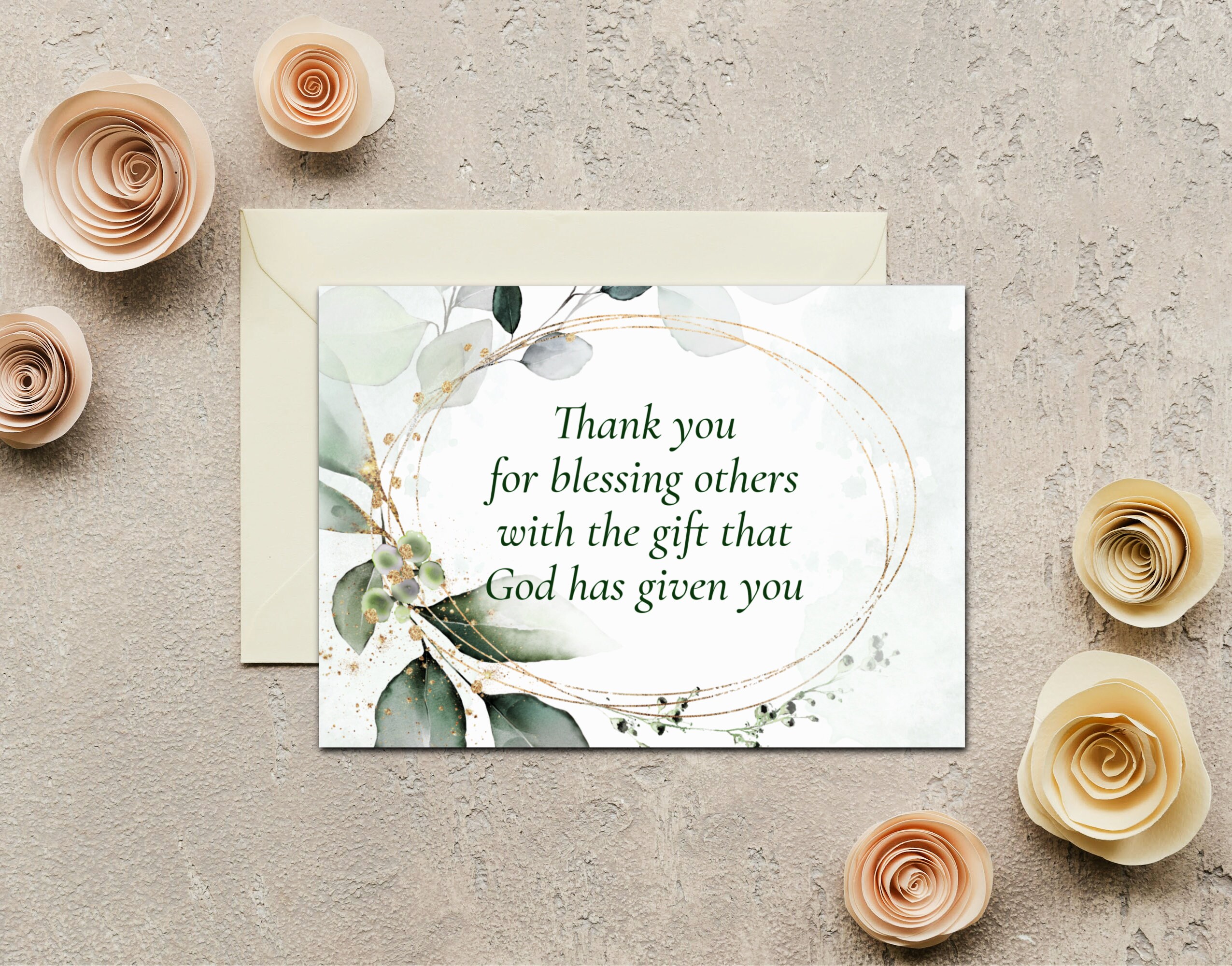 Thanksgiving Card Printable Christian Greeting Card - Etsy