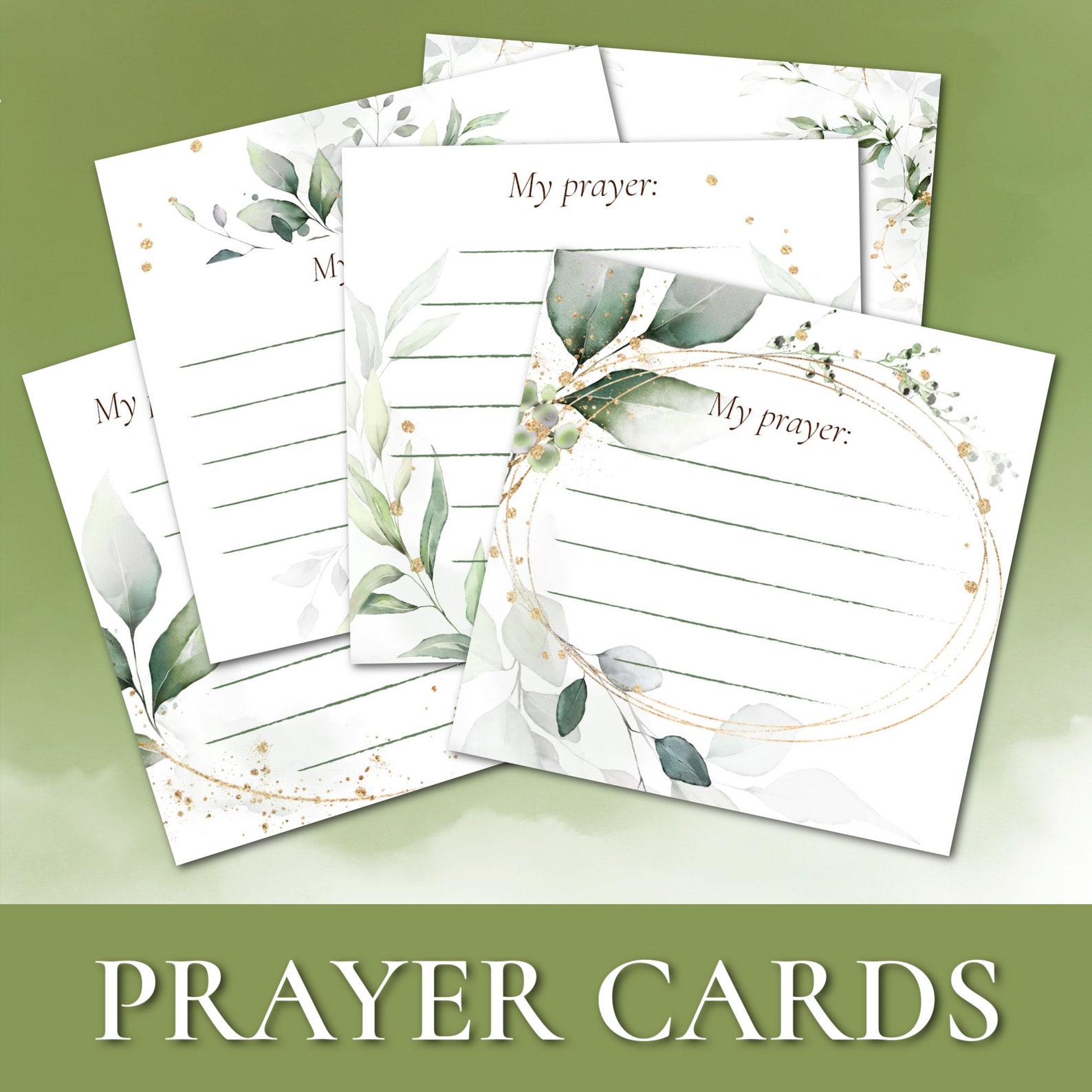 Prayer Cards Printable, Prayer Request Cards, Prayer Note Cards, Prayer ...