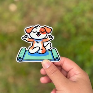 Yoga Animals Stickers, Cute Laptop Decals (3 Inch) - Etsy