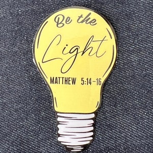 Be the Light Christian Sticker 3 Inches - Etsy