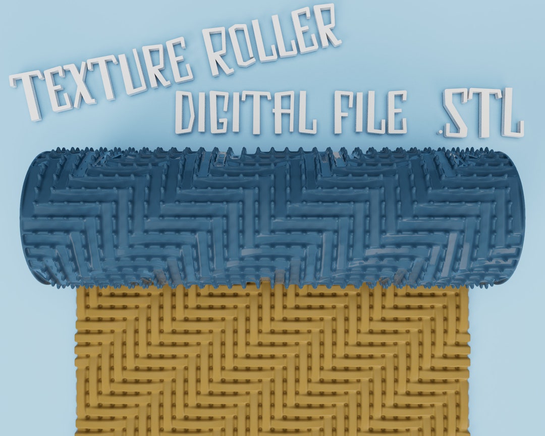 Weave Pattern | Roller Texture | Polymer Clay | Hand Roller | Rolling ...