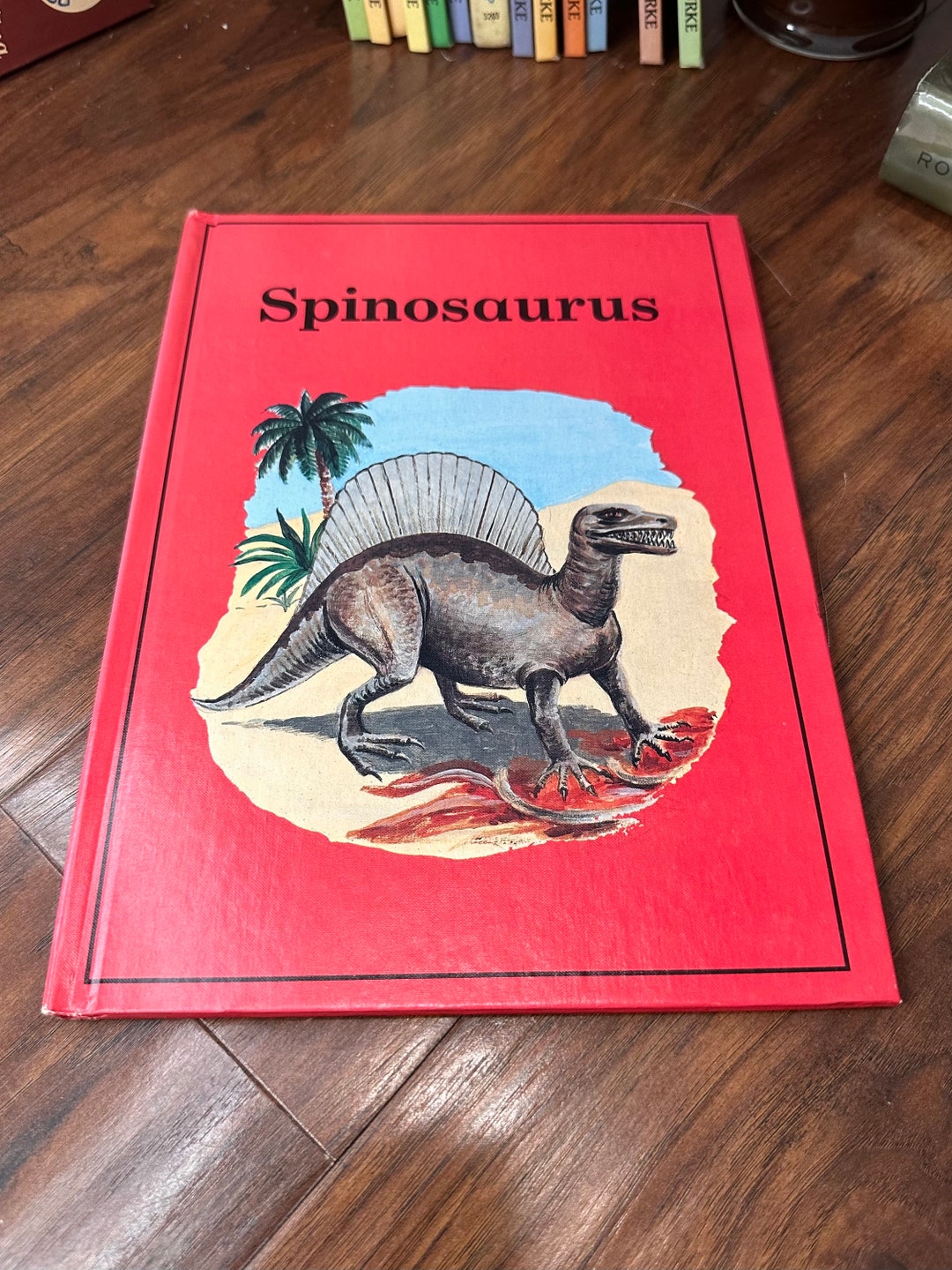 Vintage Spinosaurus Book - Etsy