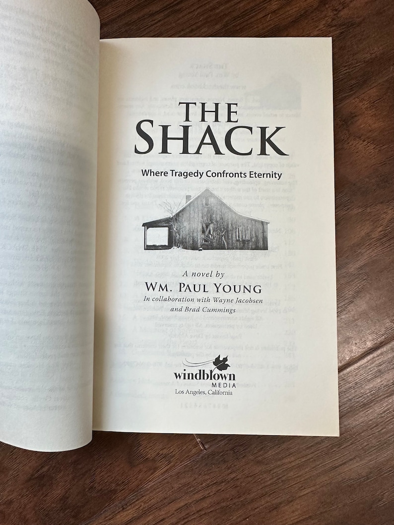 The Shack Book - Etsy