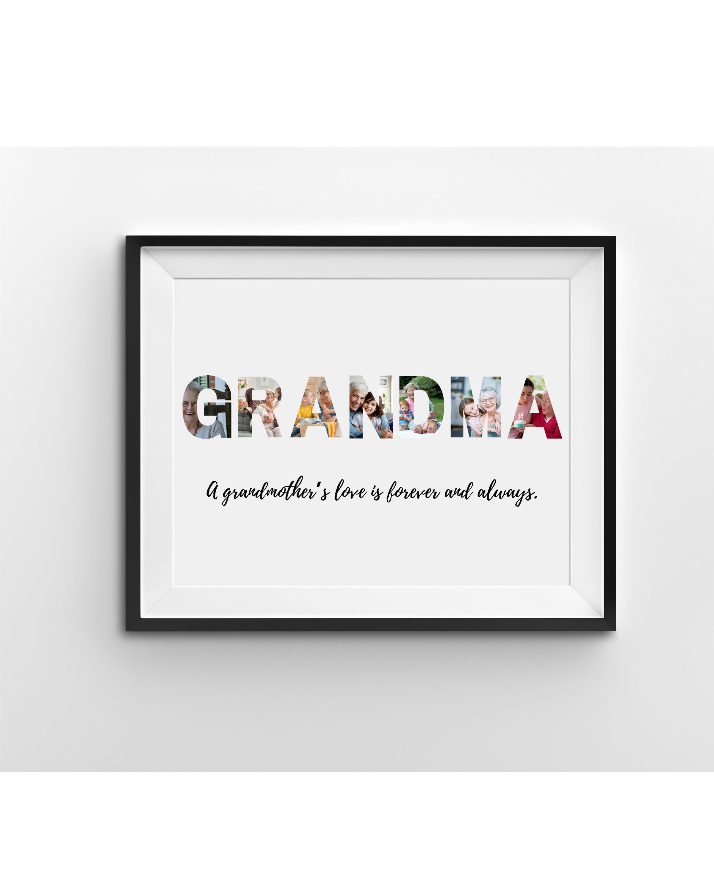 Grandma Photo Collage is the Perfect Gift for Your Grandma. Create a ...