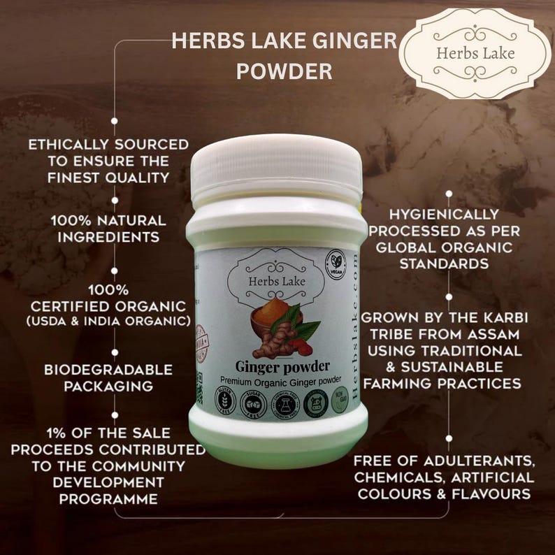 Ginger Root Powder – Dry Sonth, Herbal Tea & Spice Blend - Etsy