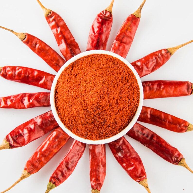 Indian Pure Red Chilli Powder - Authentic Spice for Bold Flavor - Etsy