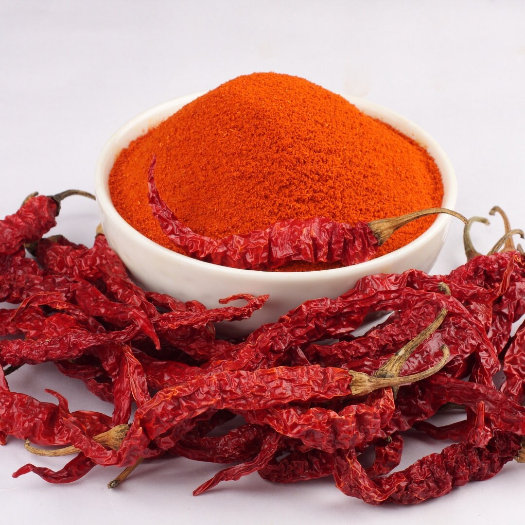 Indian Pure Red Chilli Powder - Authentic Spice for Bold Flavor - Etsy