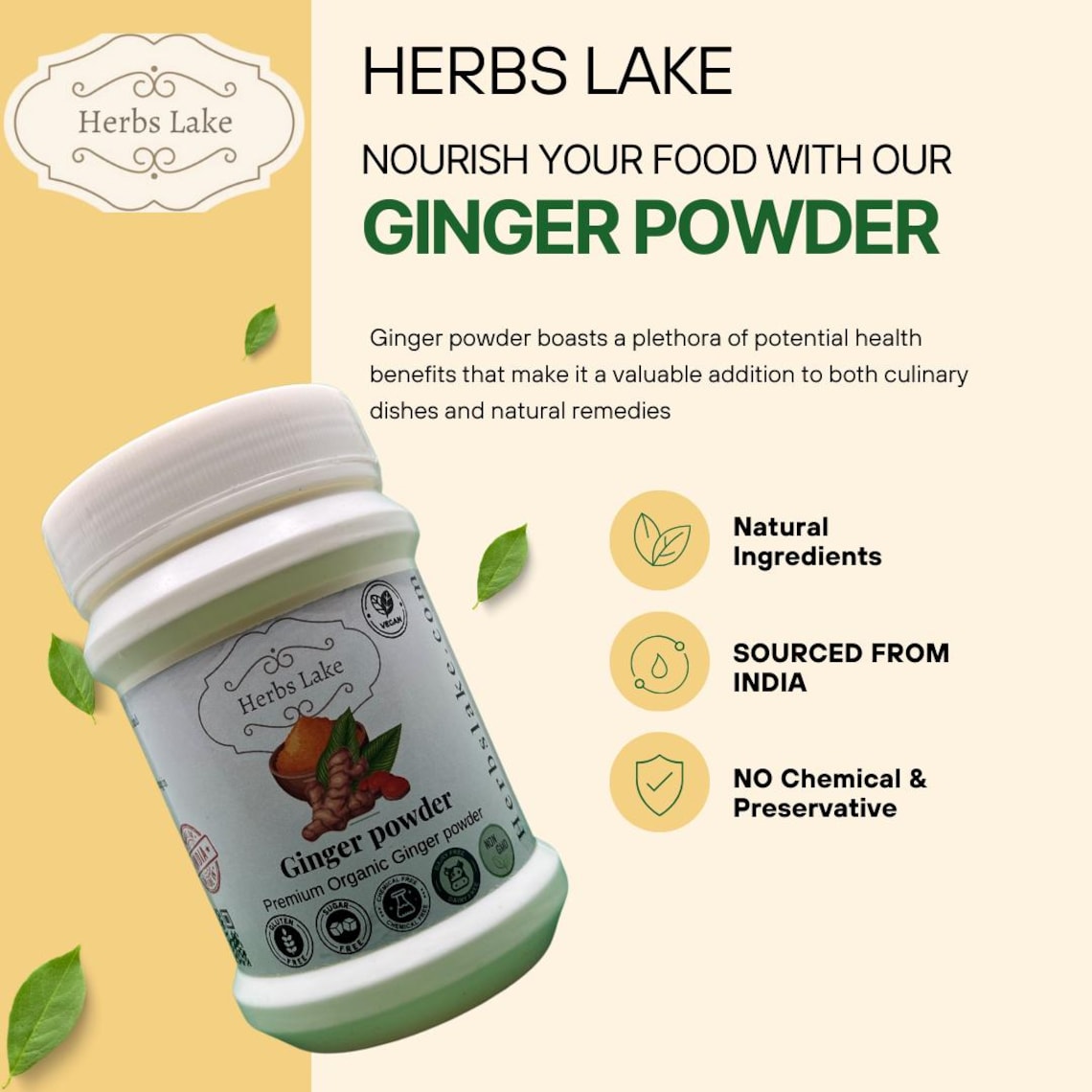 Ginger Root Powder – Dry Sonth, Herbal Tea & Spice Blend - Etsy