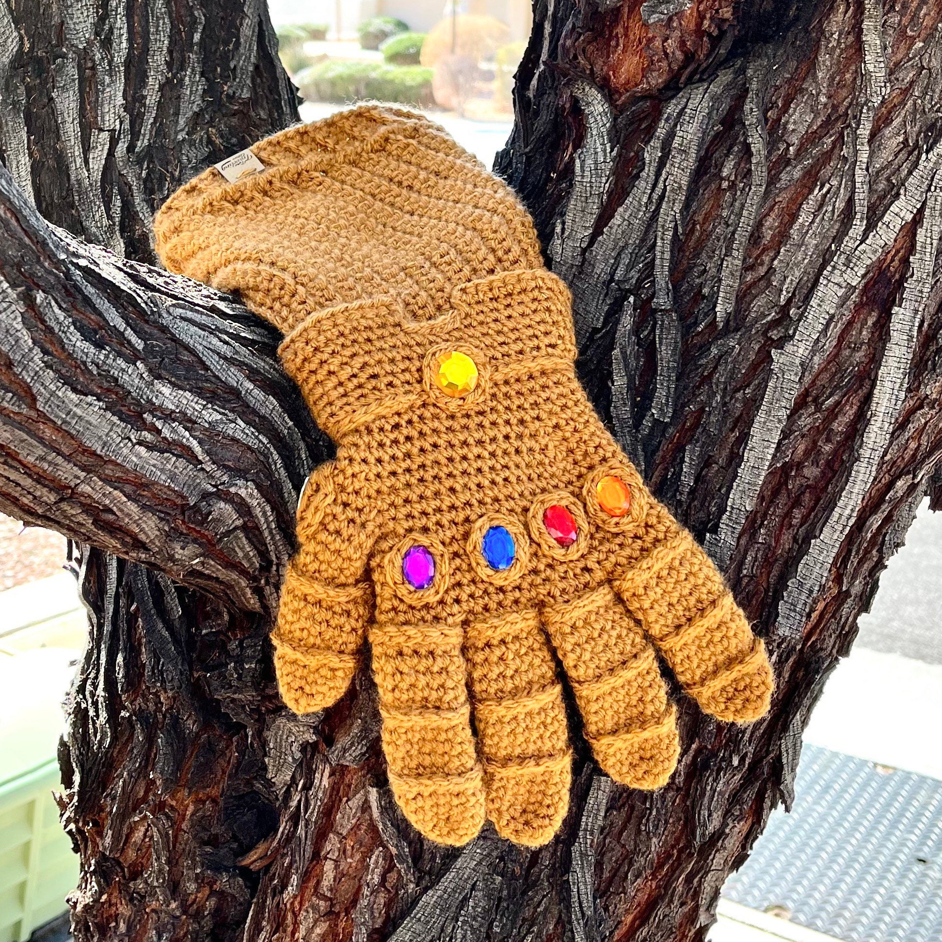 Crochet Infinity Gauntlet - Etsy