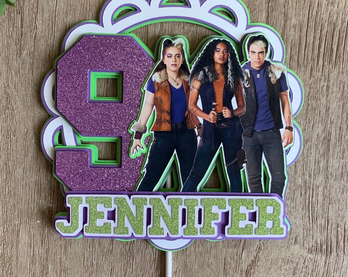 Zombies 2 Disney Werewolf Cake Topper - Zombies 2 Disney Cumpleaños ...