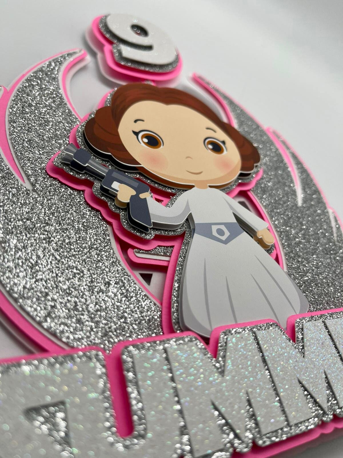 Star Wars Princess Leia Cake Topper Star Wars Birthday | Etsy