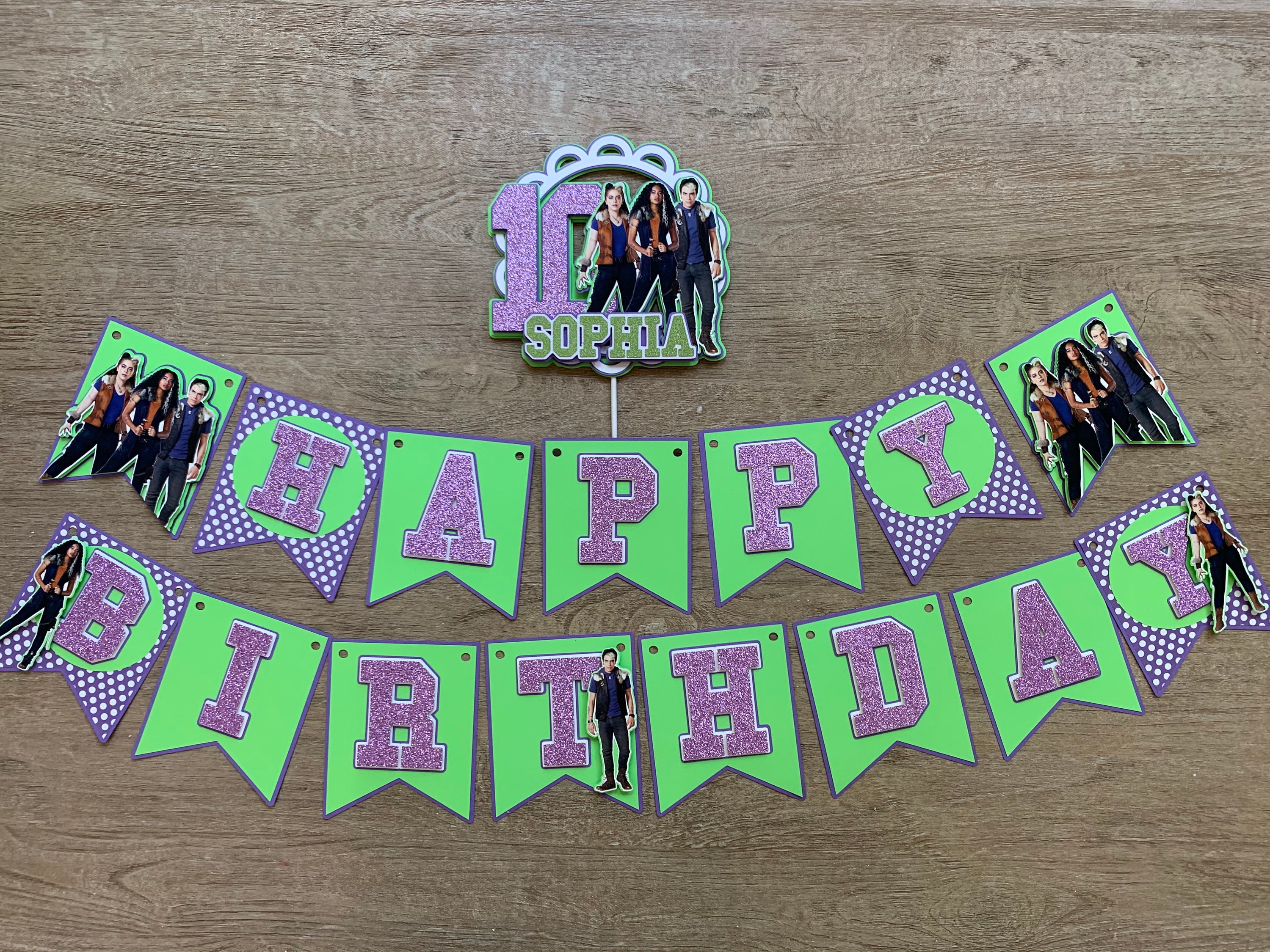 Zombies 2 Disney Werewolf Cake Topper Zombies 2 Disney - Etsy