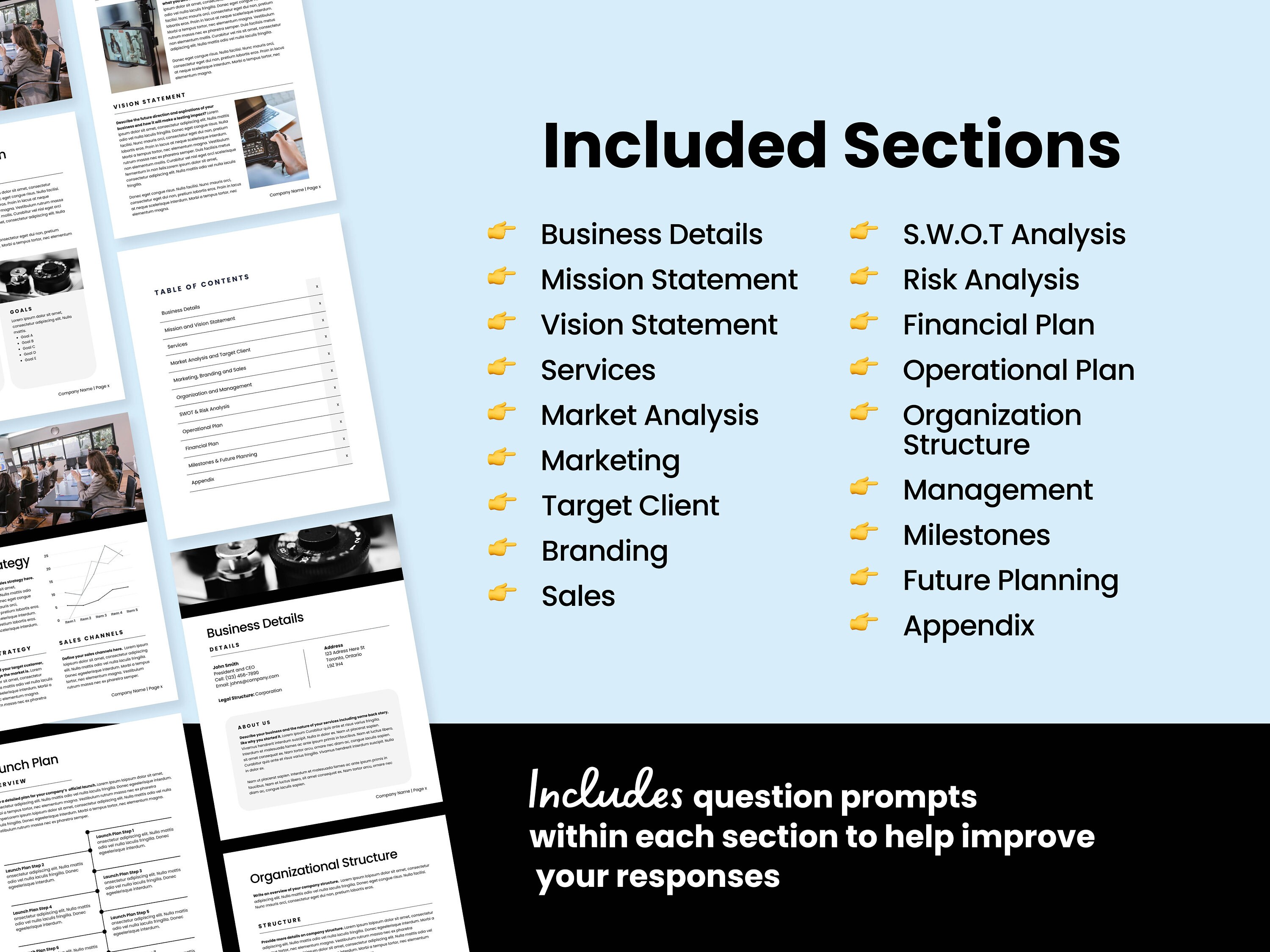 Canva Business Plan Template | Start-up Funding Proposal (digital ...