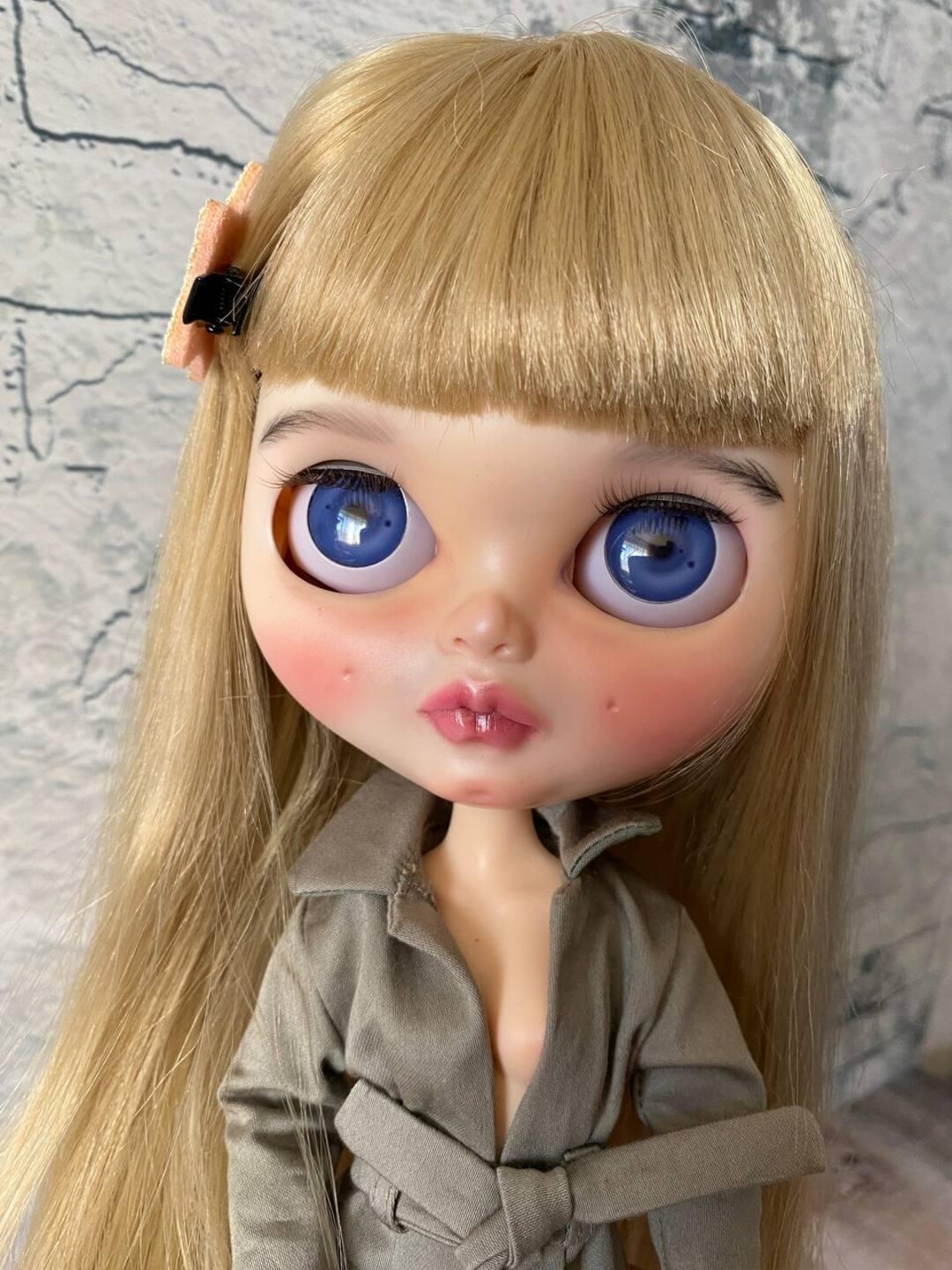 Custom Dolls Blythe , Tbl , Light Skin Tone , Articulated Body , Neck ...