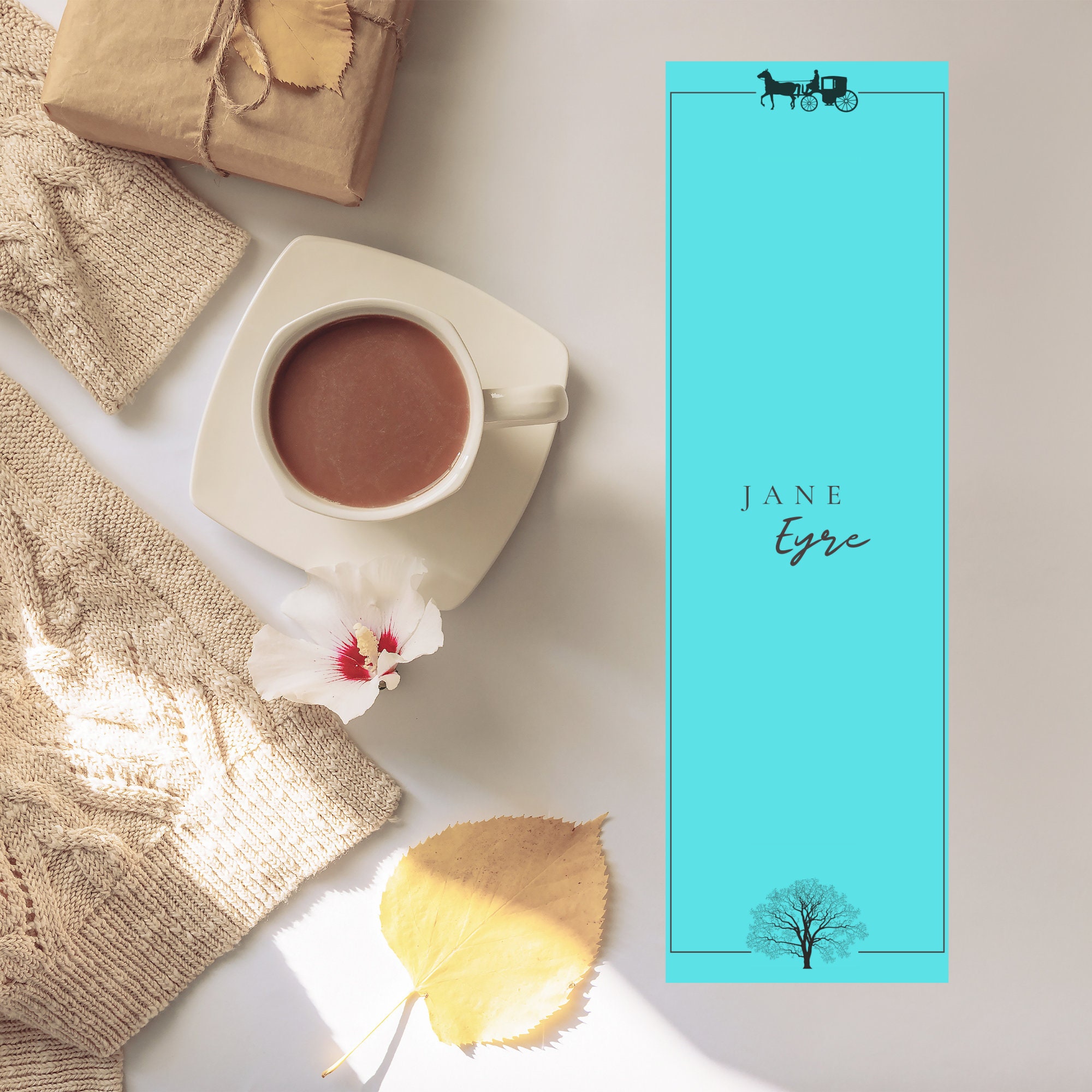 Set of 3 Printable Bookmarks, Printable Bookmarks Jane Eyre Inspired ...