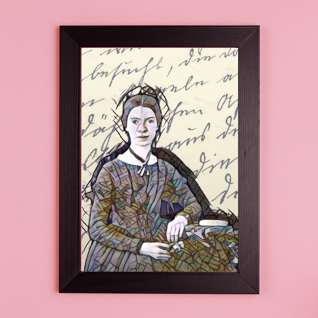 Emily Dickinson A2 Digital Download, Digital Image, Printable, Digital ...