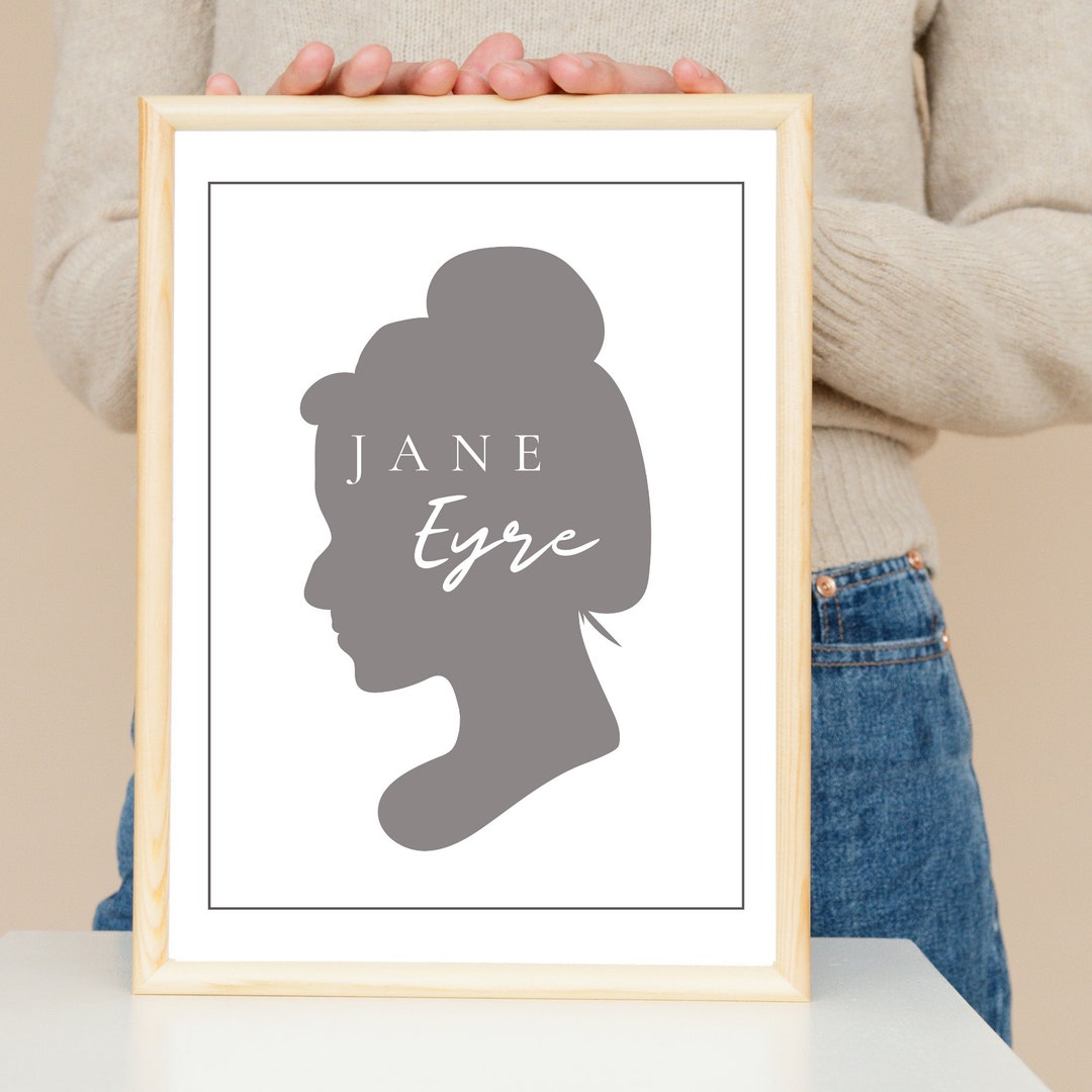 A2 Jane Eyre Quote, Charlotte Bronte Quote Print, Book Quote, Charlotte ...