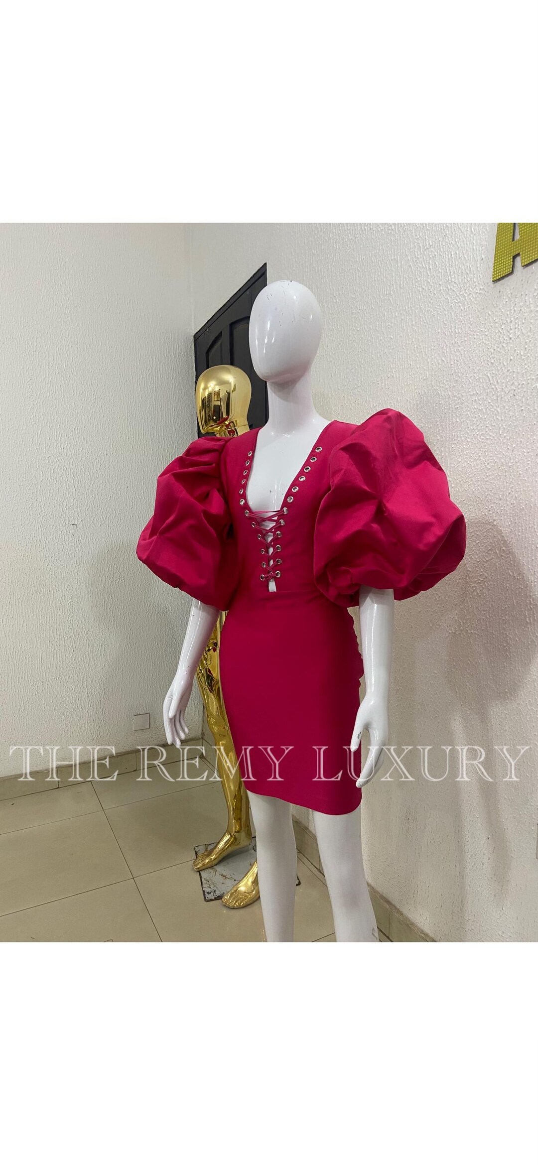 Short Fuschia Pink African Prom Dress African Prom Dress Luxury ...