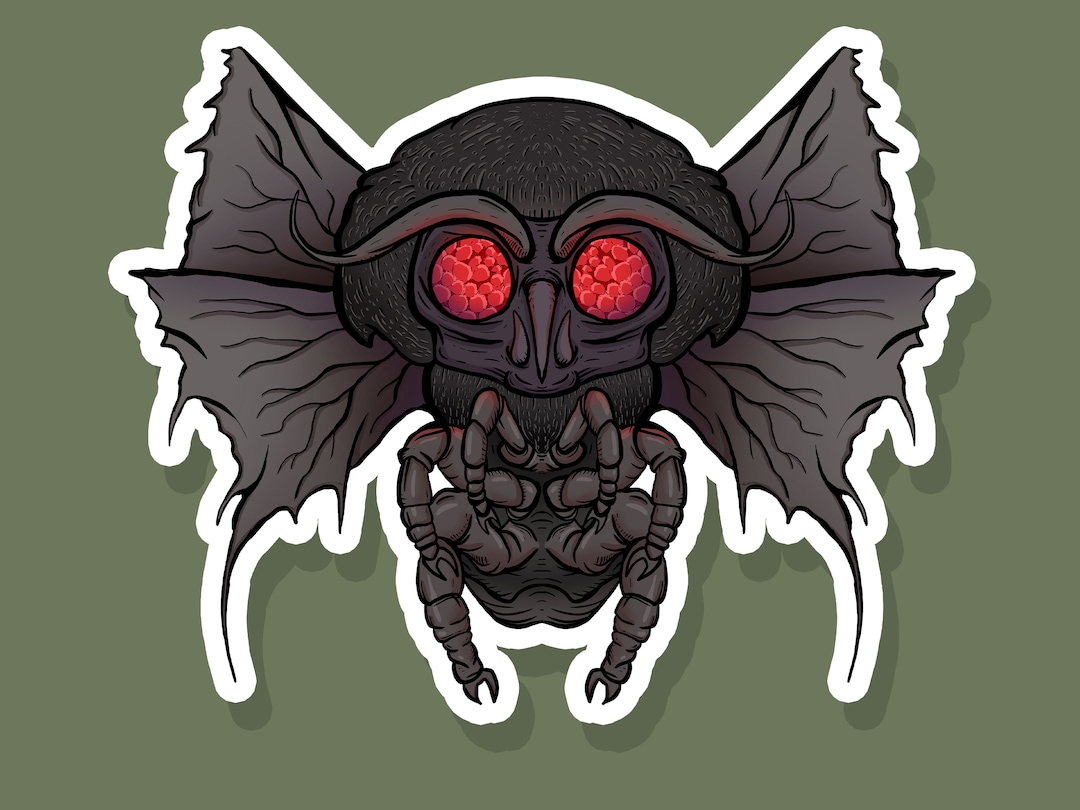 Fallout - Mothman Sticker - Etsy