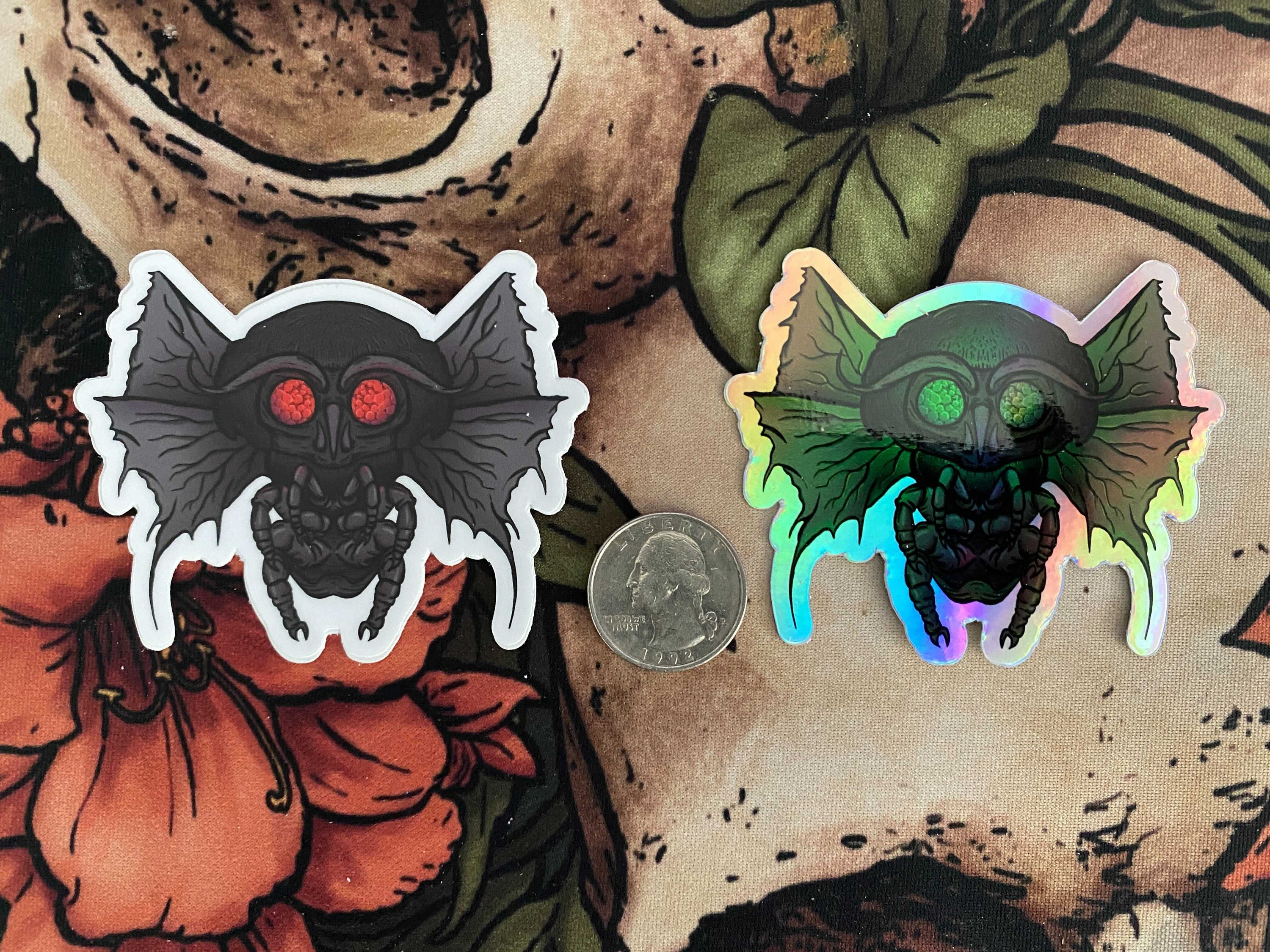 Fallout Mothman Sticker - Etsy