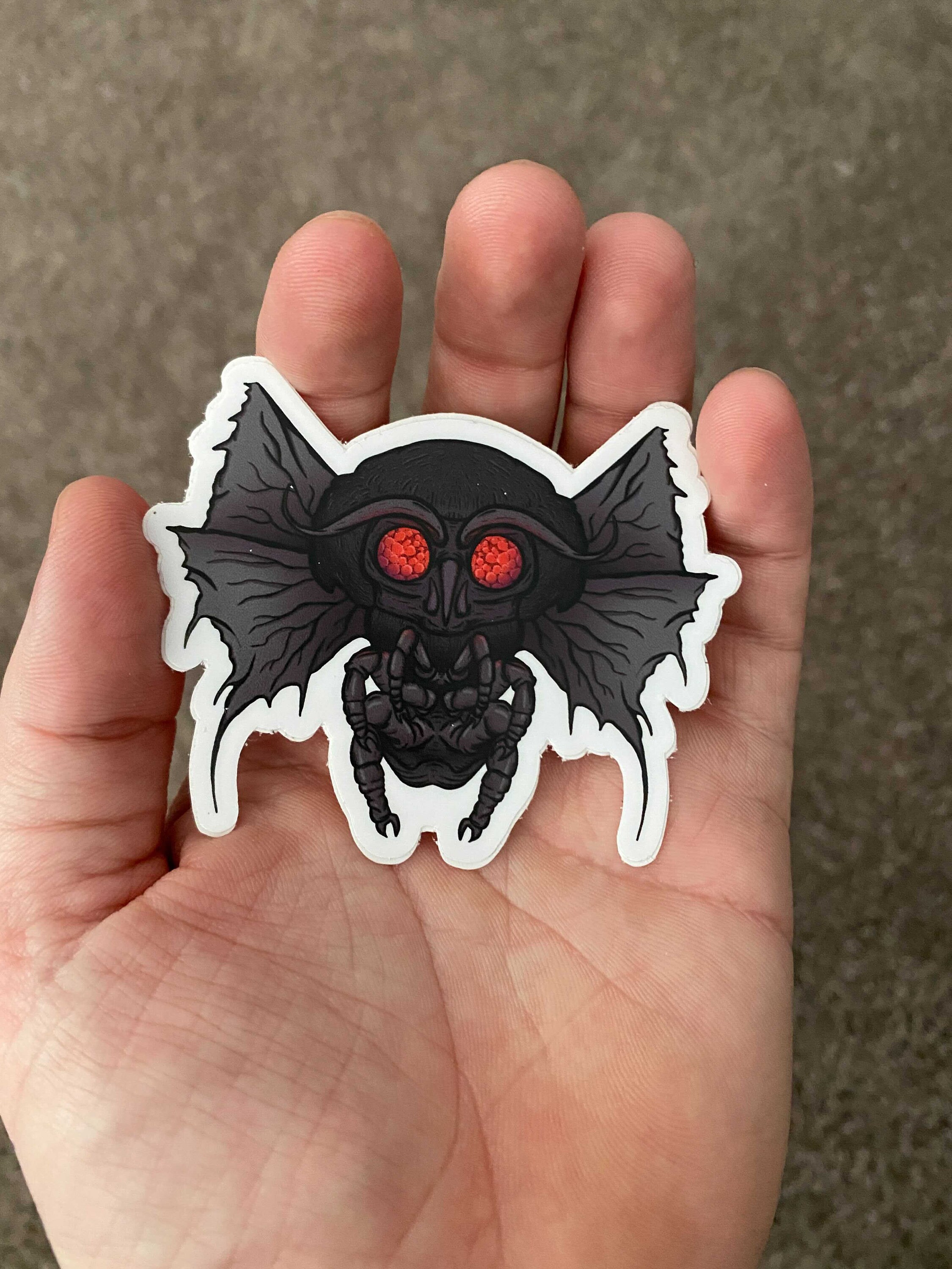Fallout Mothman Sticker - Etsy