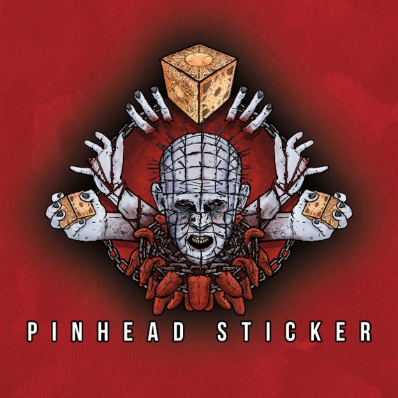 Hellraiser Pinhead Sticker - Etsy