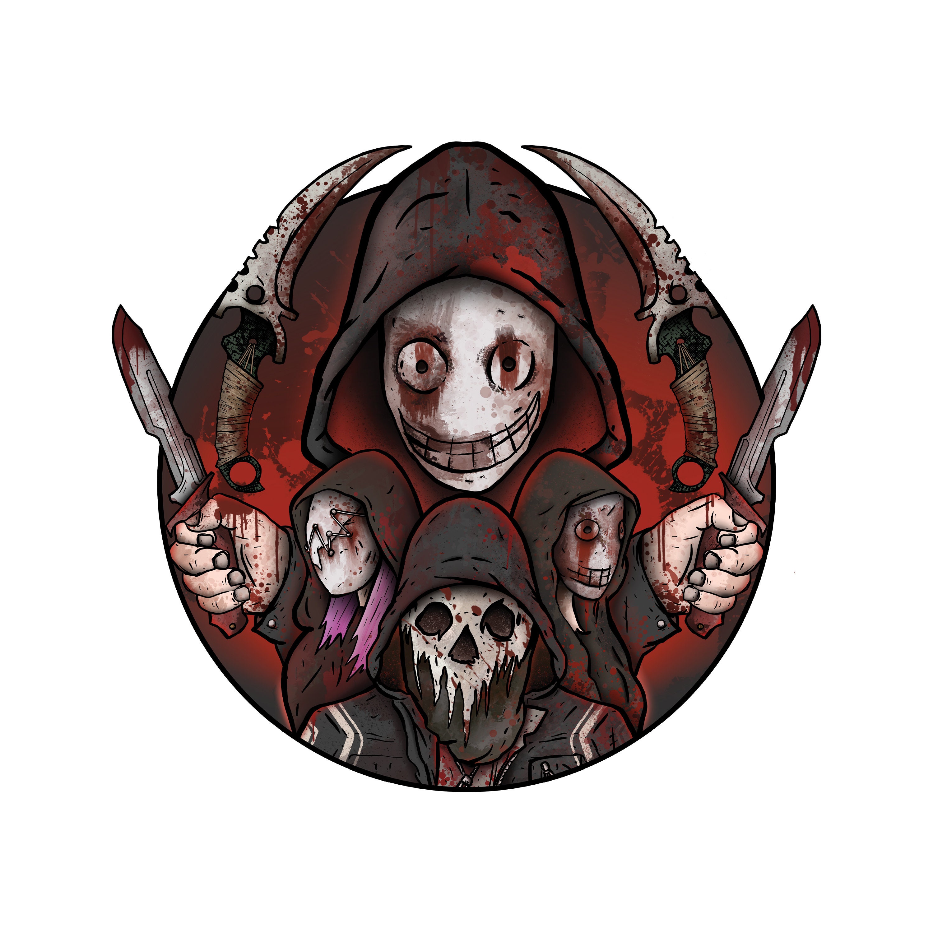 Dead by Daylight the Legion Sticker - Etsy