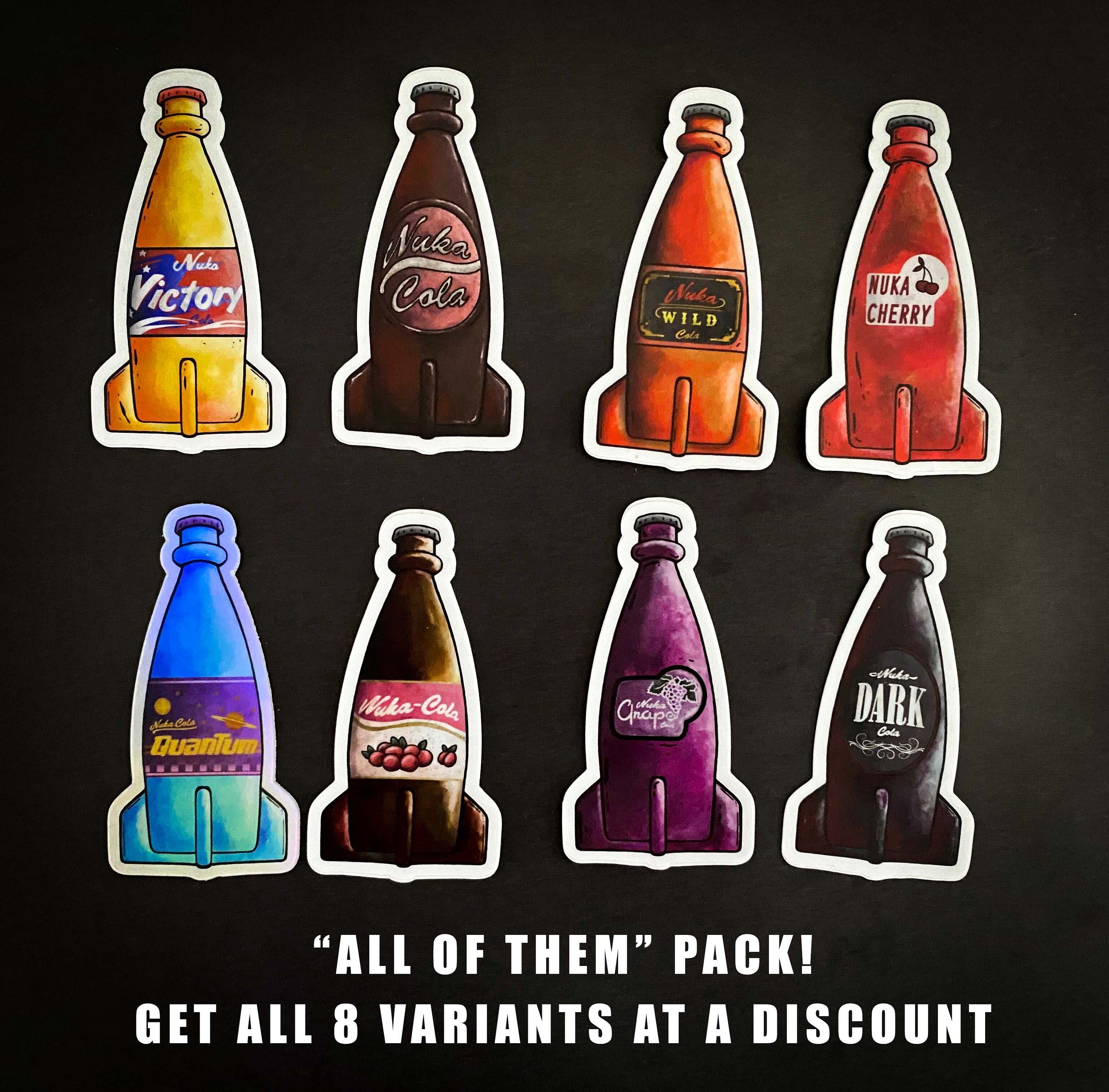 Fallout Nuka Cola Stickers Etsy