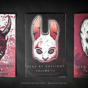Dead by Daylight Coloring Book (NEW VERSION) - Etsy