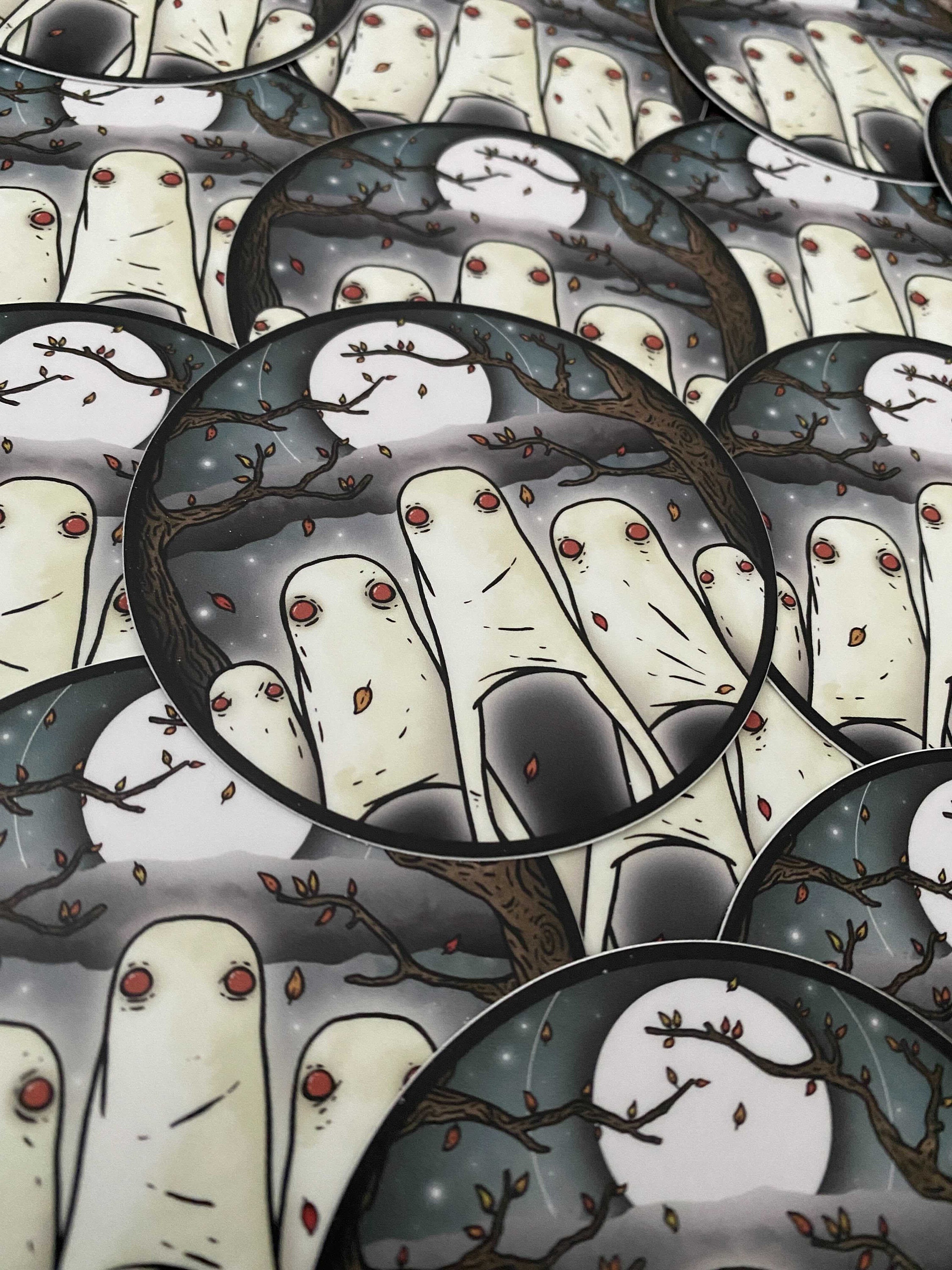 Fresno Nightcrawlers Cryptid Stickers (regular & Holographic) - Etsy